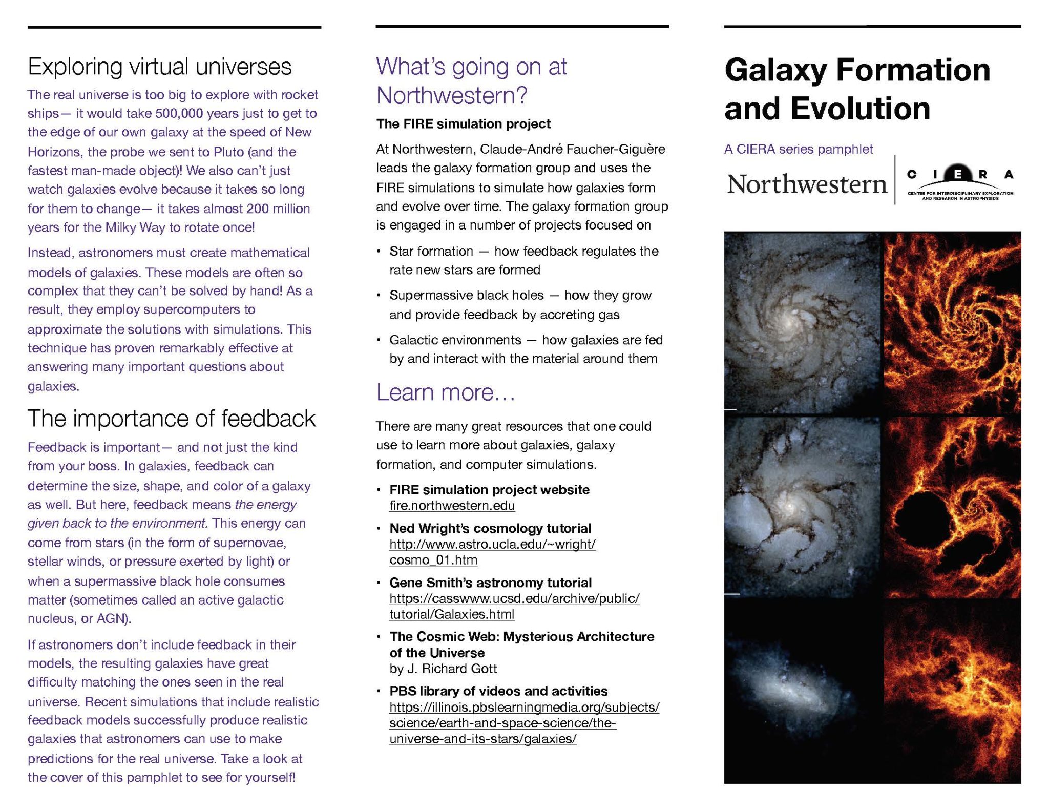 Pathfinder Brochures – Center for Interdisciplinary Exploration and ...