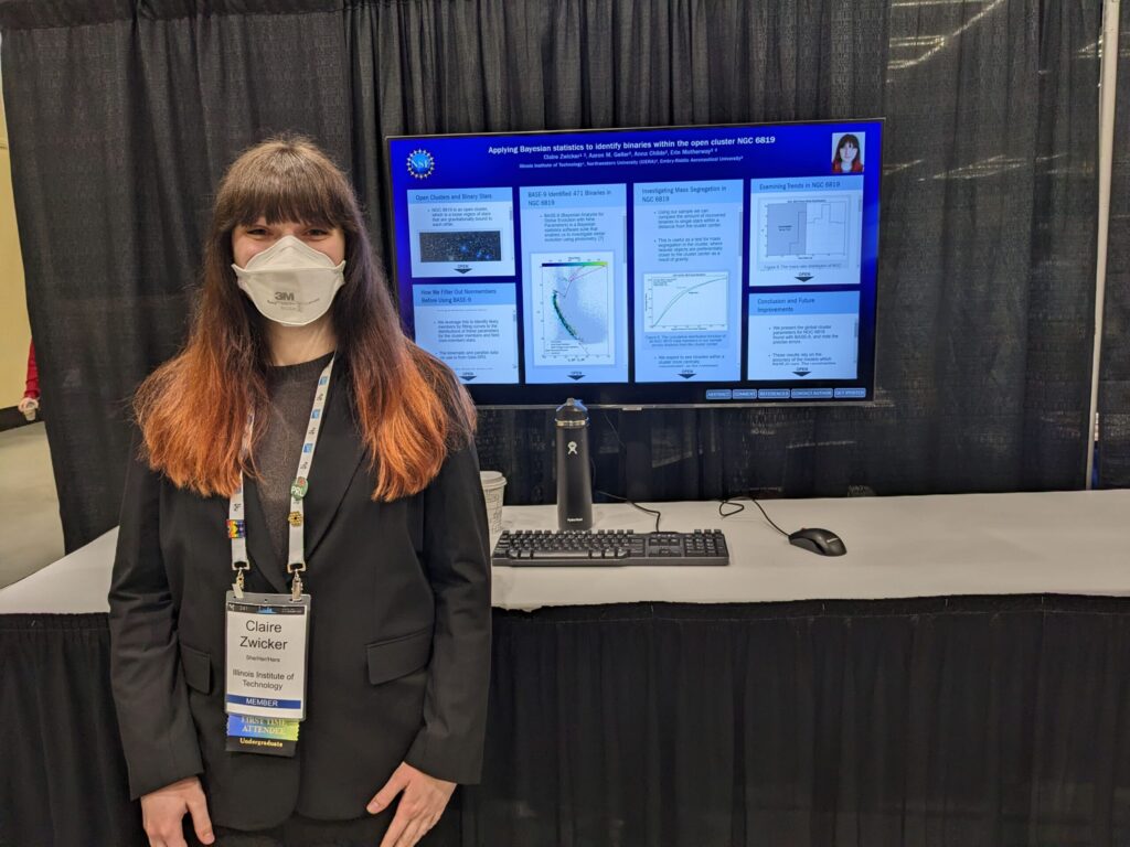 REU student Claire Zwicker wins Chambliss Honorable Mention for ...