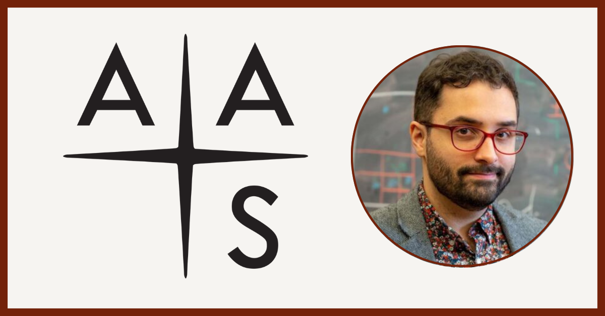 Grad alum Carl Rodriguez wins 2024 AAS Helen B. Warner Prize – Center ...