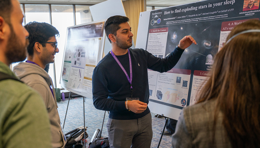 Presenting talks and visualizations at the 2024 CoDEx Symposium ...