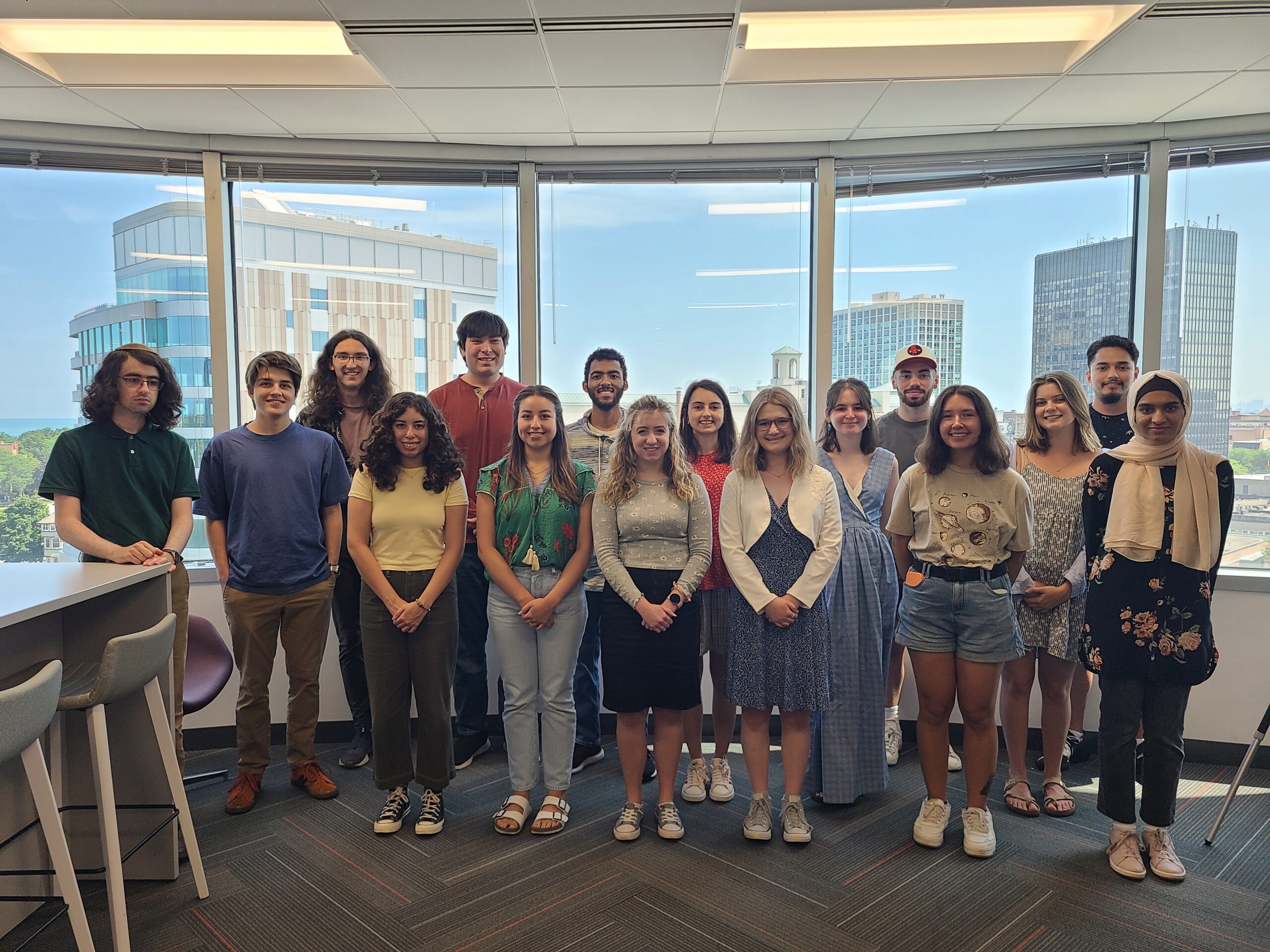 22 undergraduates selected out of over 600 applications for REU and ISG ...