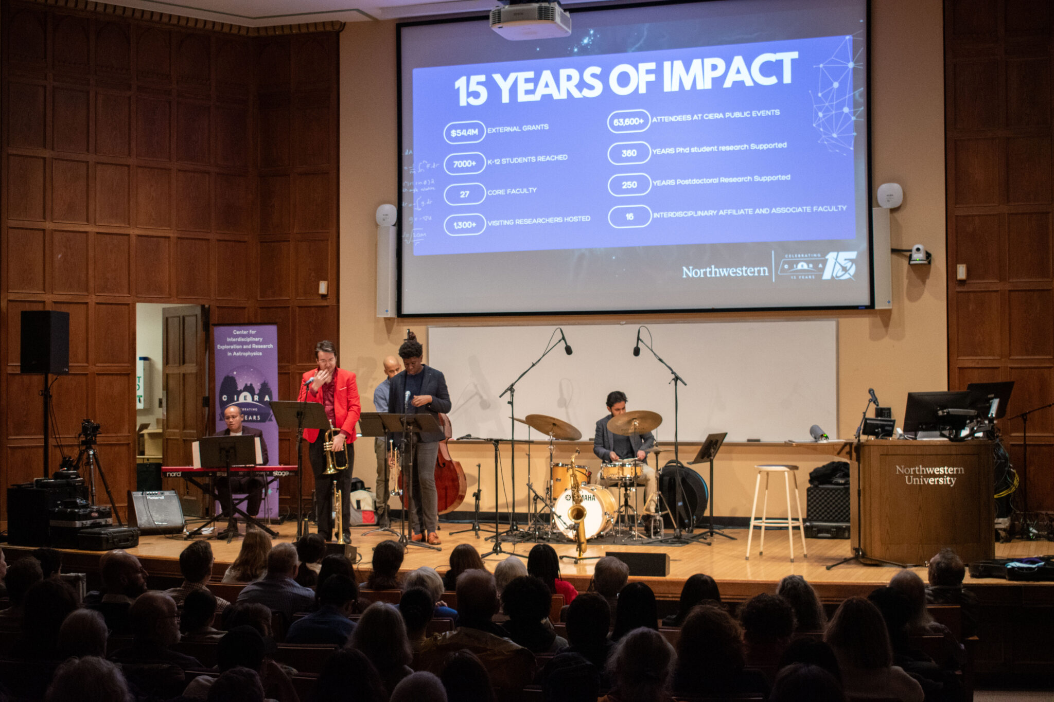 Prof. Stephon Alexander shares the jazz of physics at 2024 CIERA annual ...