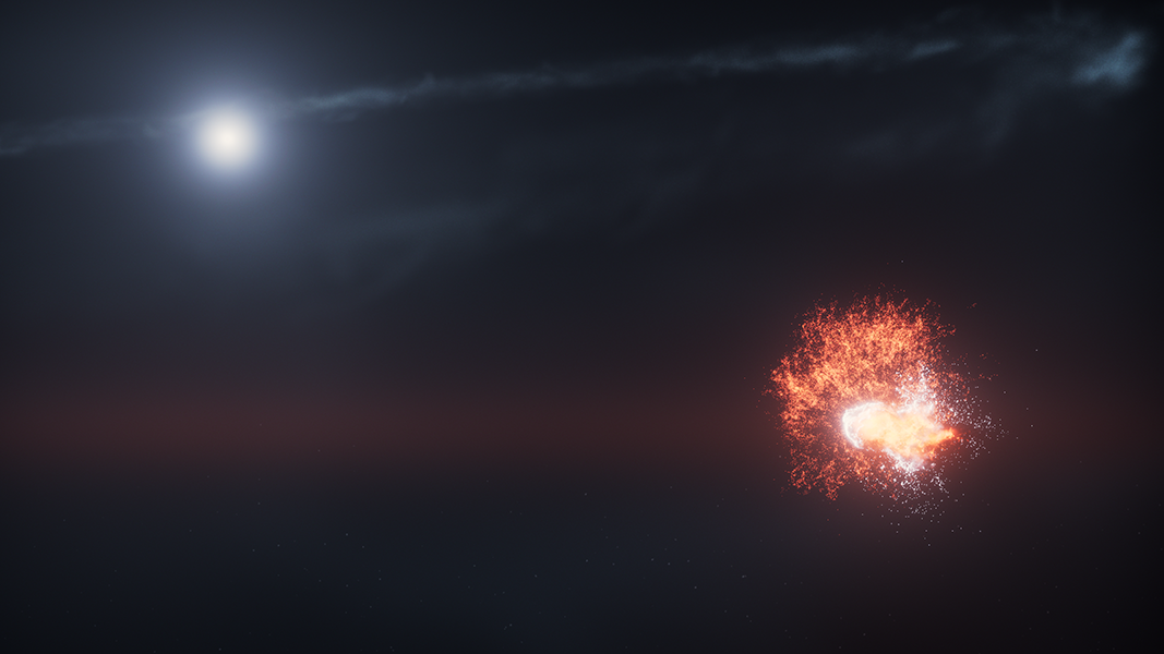 Cosmic crash caught on camera – Center for Interdisciplinary ...